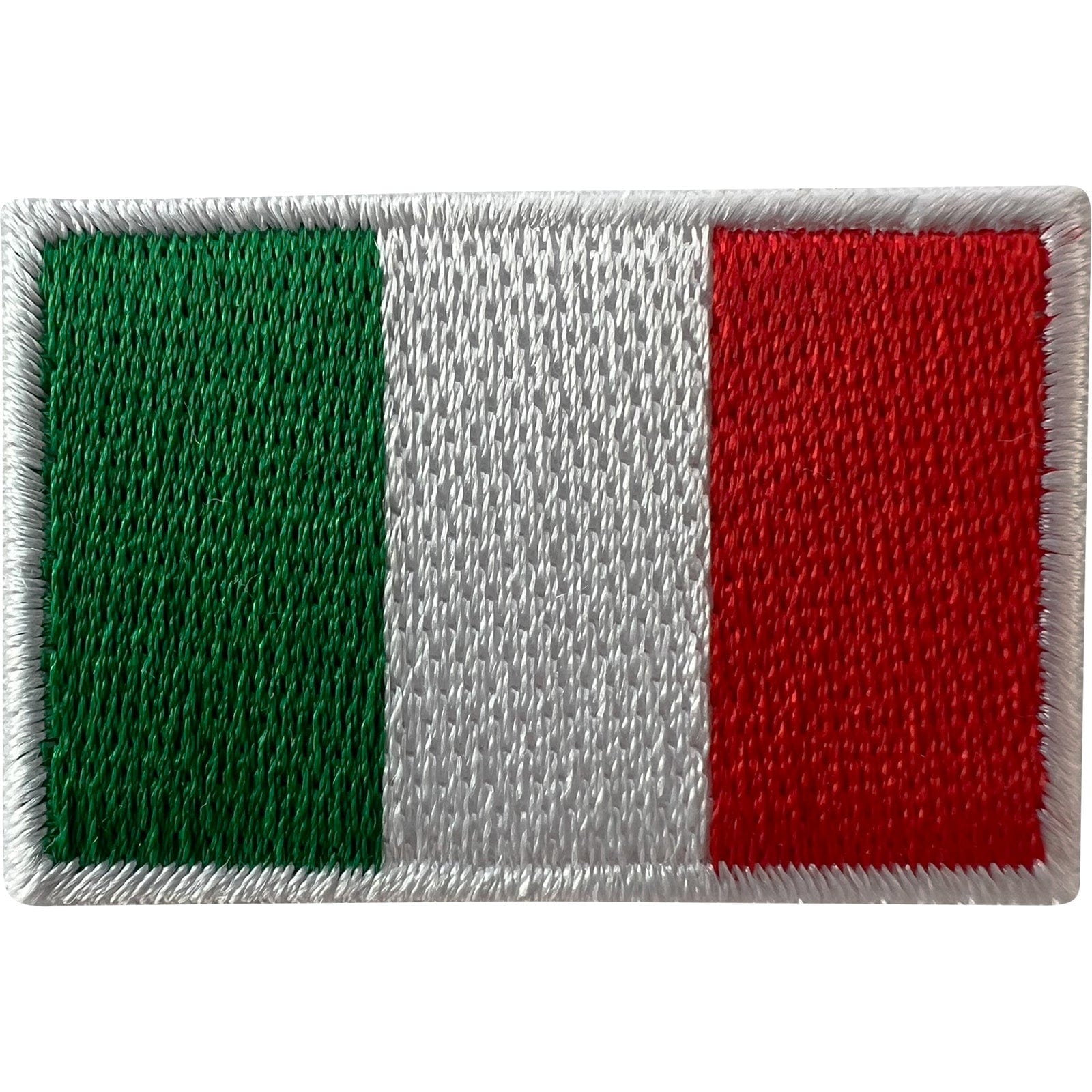 Mini Italy Flag Patch Iron Sew On Clothes Shirt Small Italian Embroide