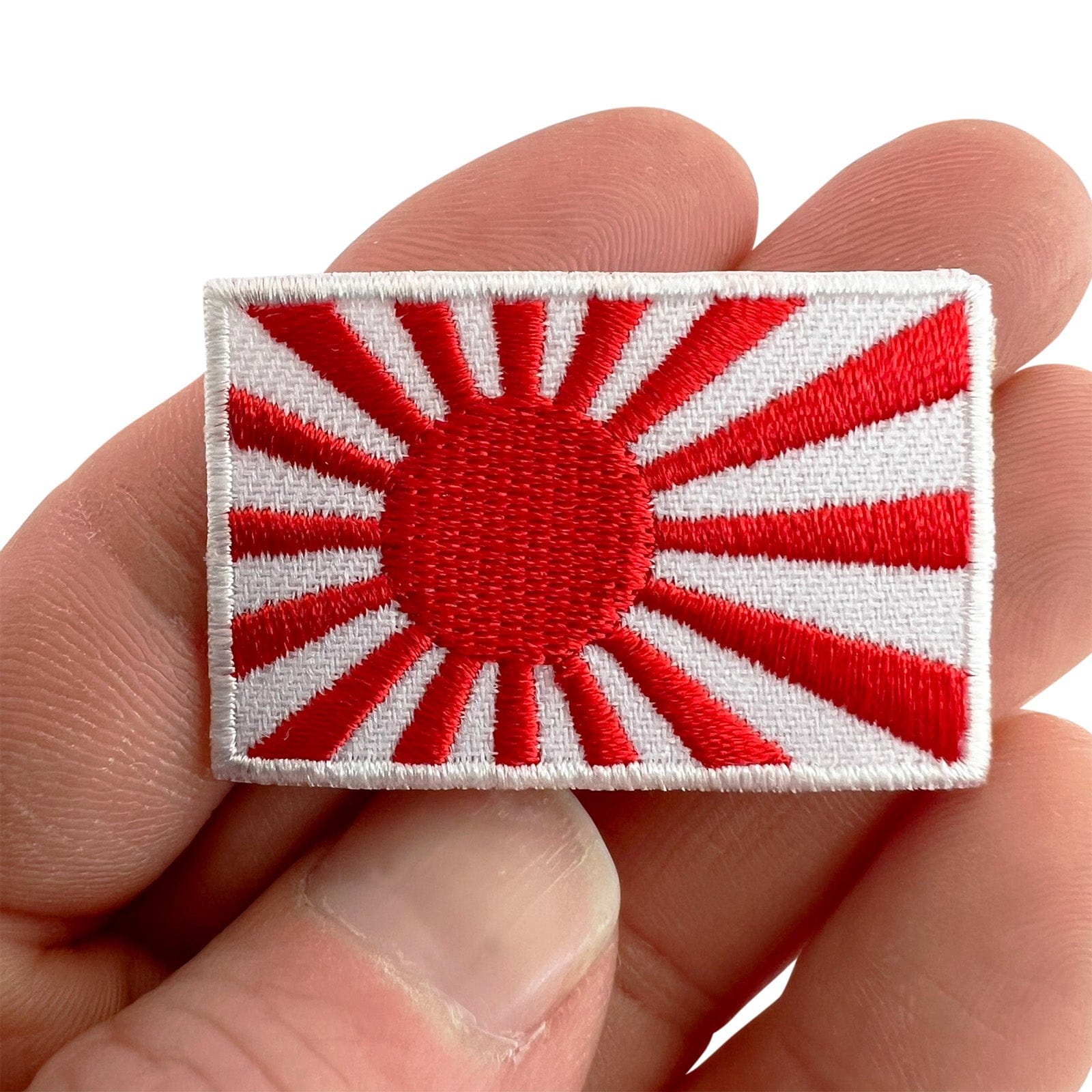 Mini Japan Rising Sun Flag Patch Iron On Sew On Clothes Bag Small Japa