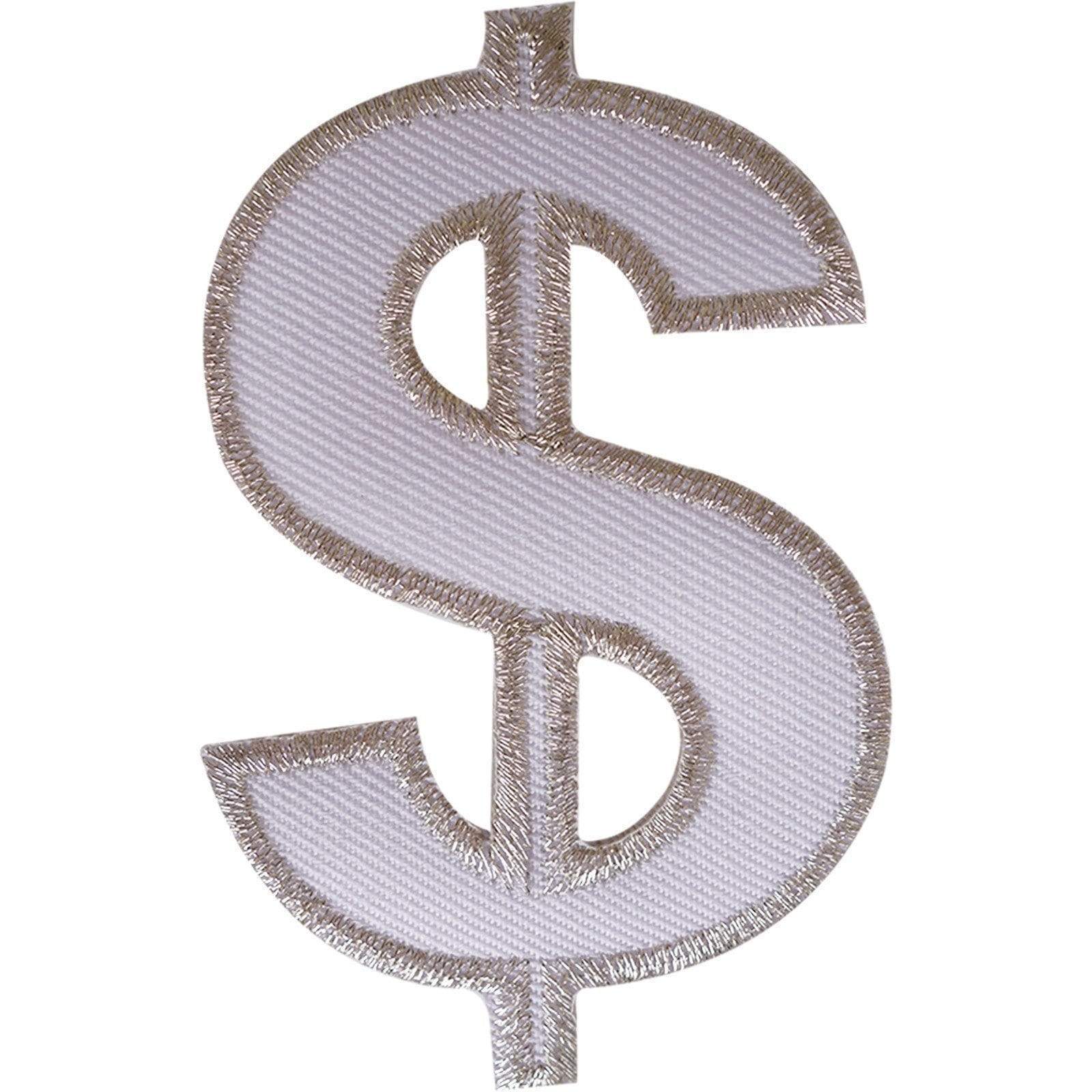 Dollar Patch Embroidered Badge Iron Sew On USA US United States of Ame