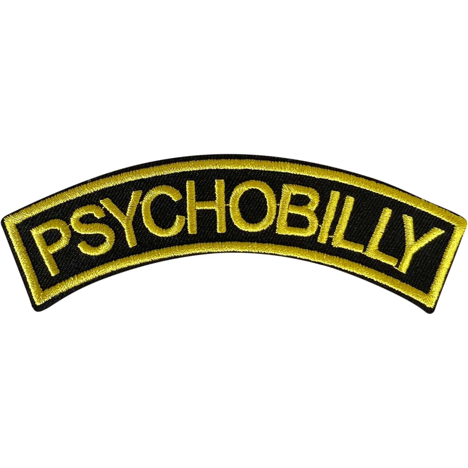 Psychobilly Patch Iron Sew On Clothes Bag Rockabilly Punk Rock Embroid