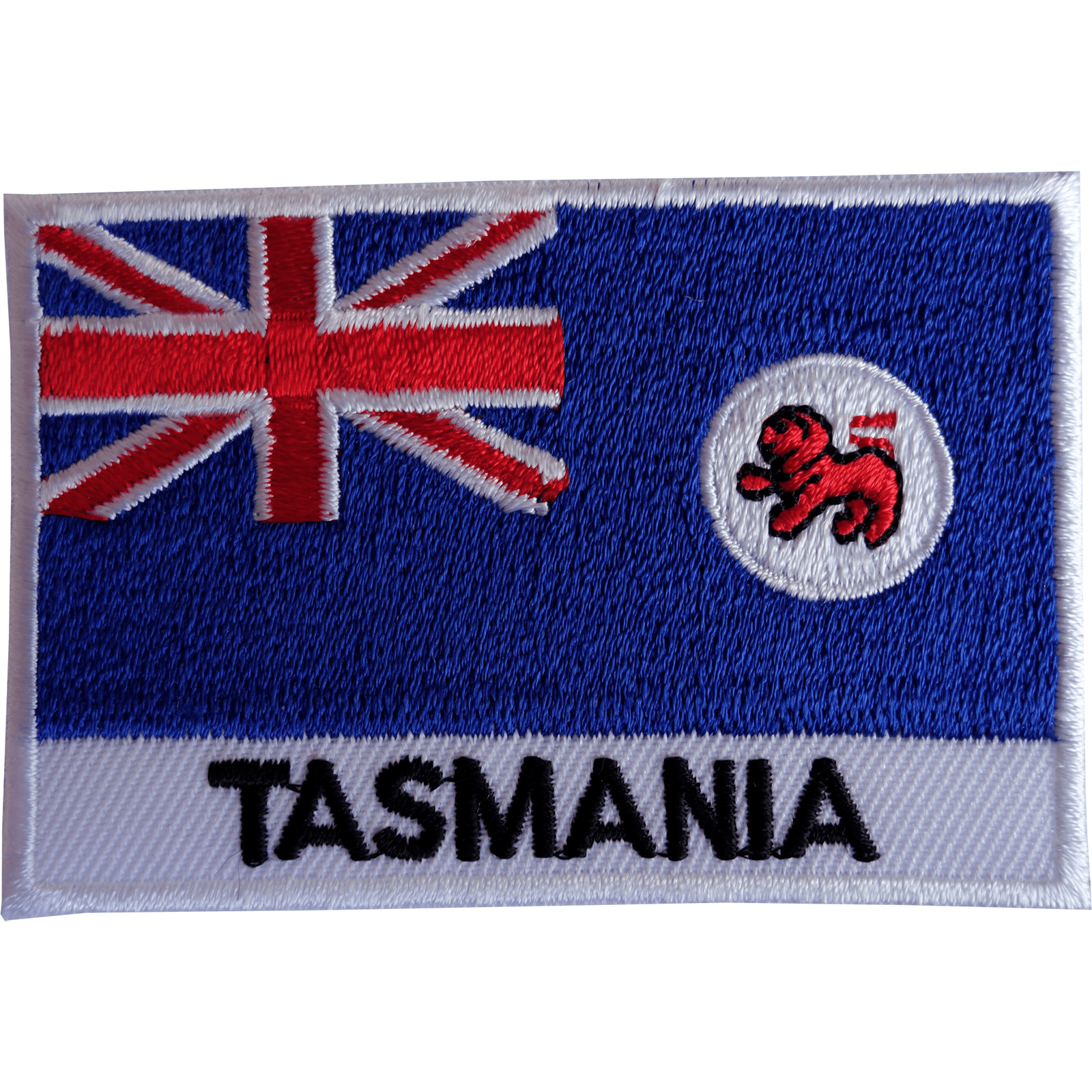 Tasmania Flag Patch Iron Sew On Australian Australia Tasmanian Embroid