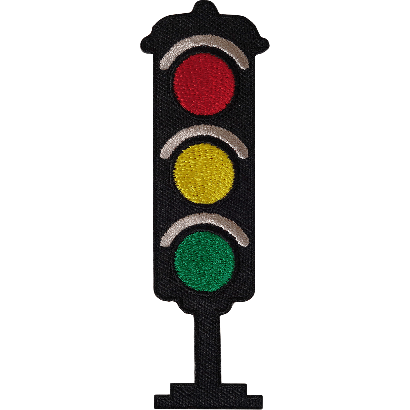 Traffic Light Iron On Patch Sew On Lights Embroidered Badge Embroidery